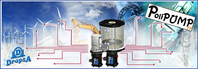 Multi Point Lubricator: NEW PoliPUMP FP - Dropsa